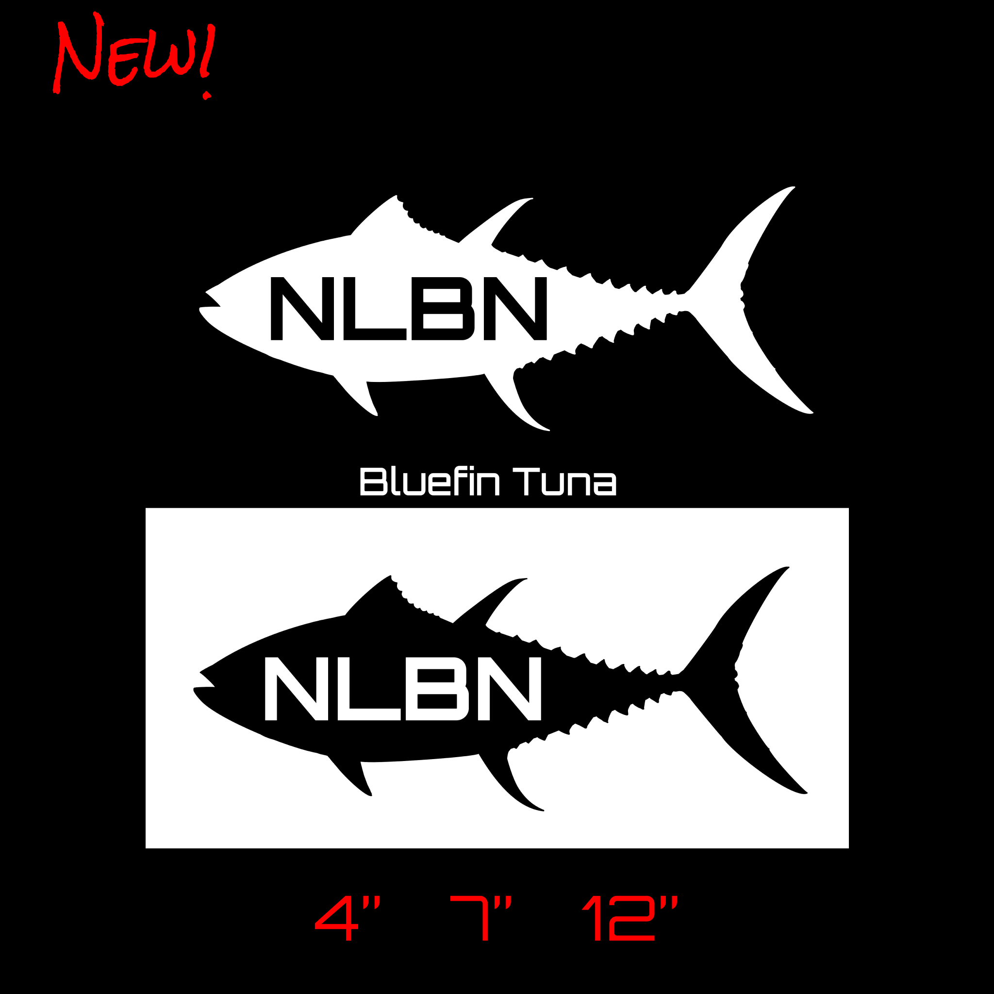 Premium fishing 30 lber NLBN Snook Decals - No Live Bait Needed $3.99