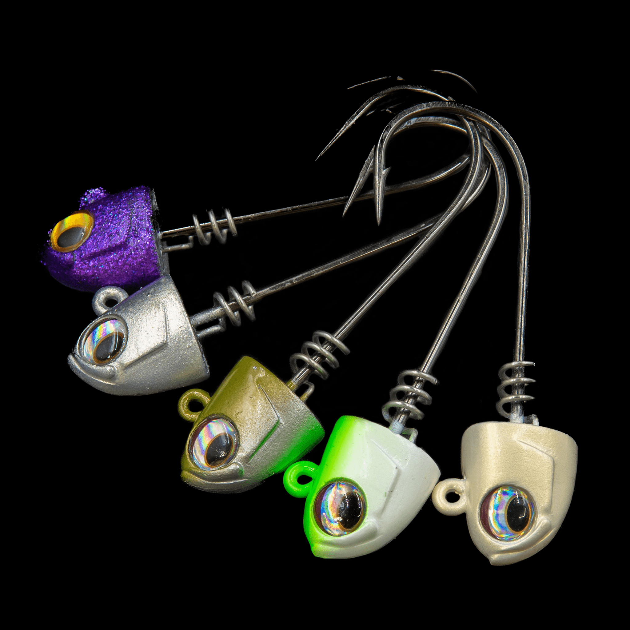 Premium fishing Jig Heads for 8" bait - No Live Bait Needed $7.99